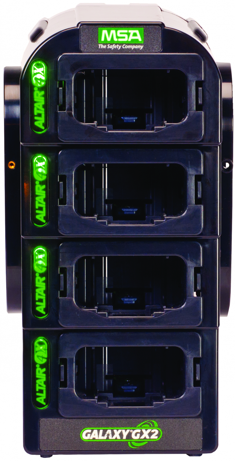 Galaxy GX2, Multi-unit Charger for MSA Altiar 4XR Gas Detector - IRP Fire & Safety Ltd.