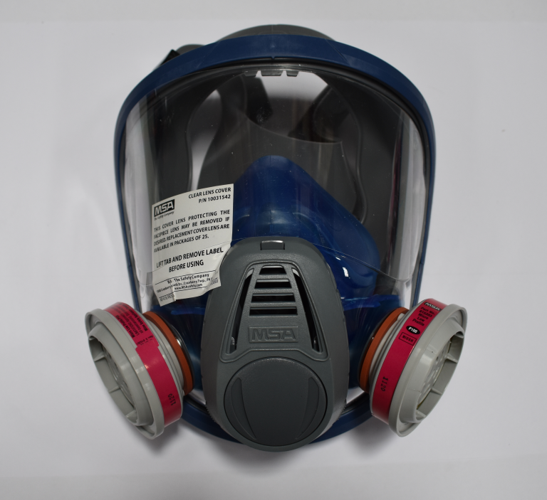 Respirator, MSA Advantage 3200 Full Face complete with P100 Low Profile ...