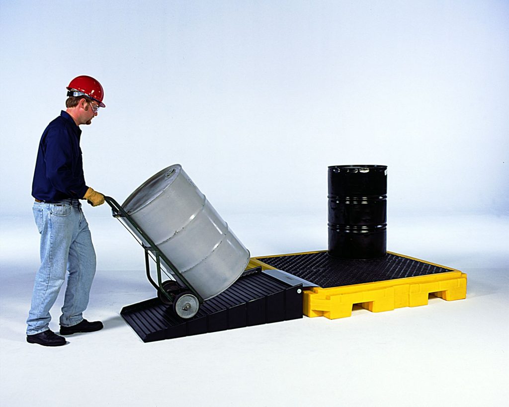 Spill Pallet P4 Plus w/Drain - IRP Fire & Safety Ltd.