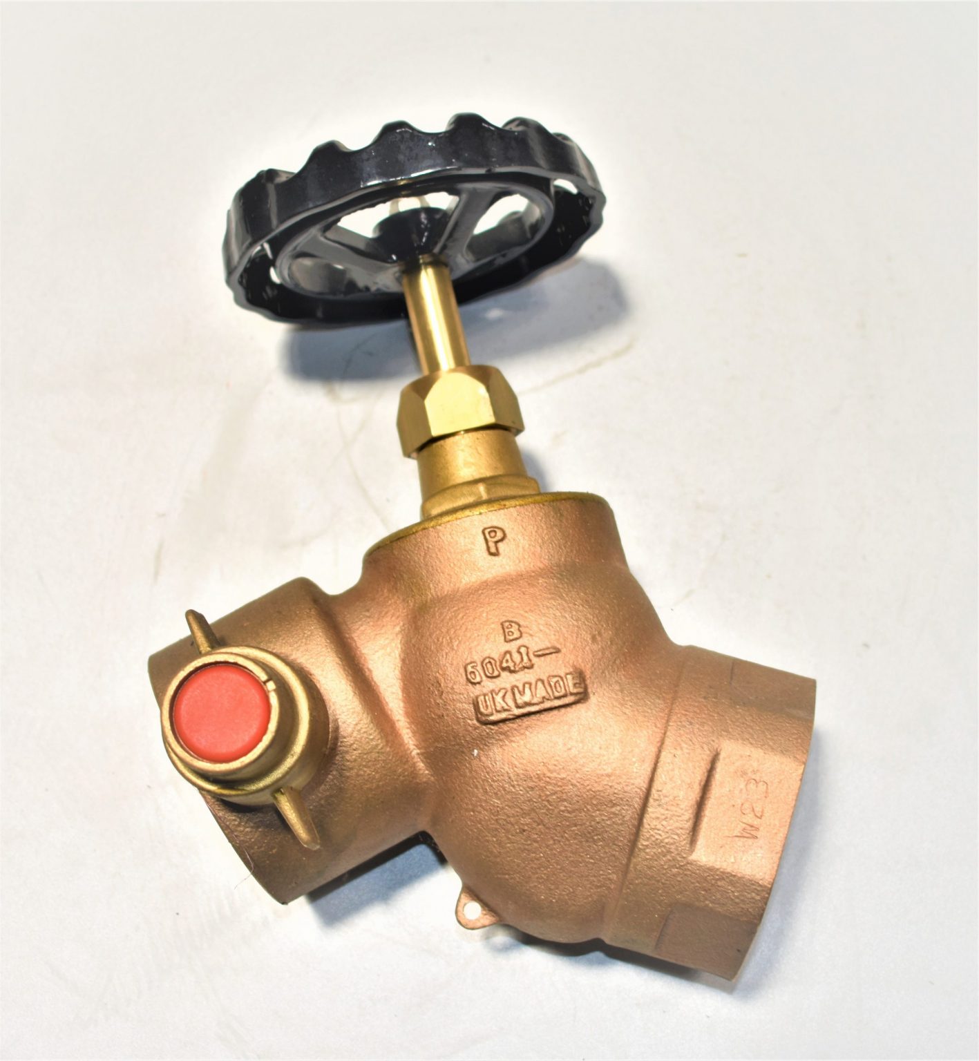 Valve, Globe Gun Metal 2.5" FNST/FBI Hydrant Bib Nose, BS5041 part 1 ...