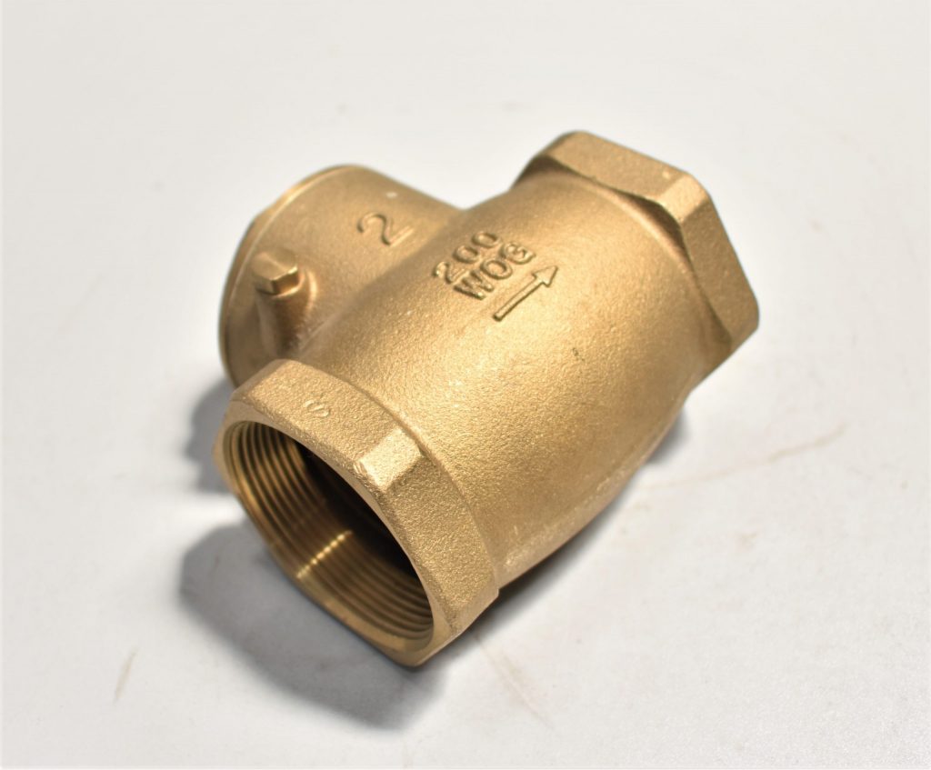 Valve, Check Swing Type, Brass - IRP Fire & Safety Ltd.