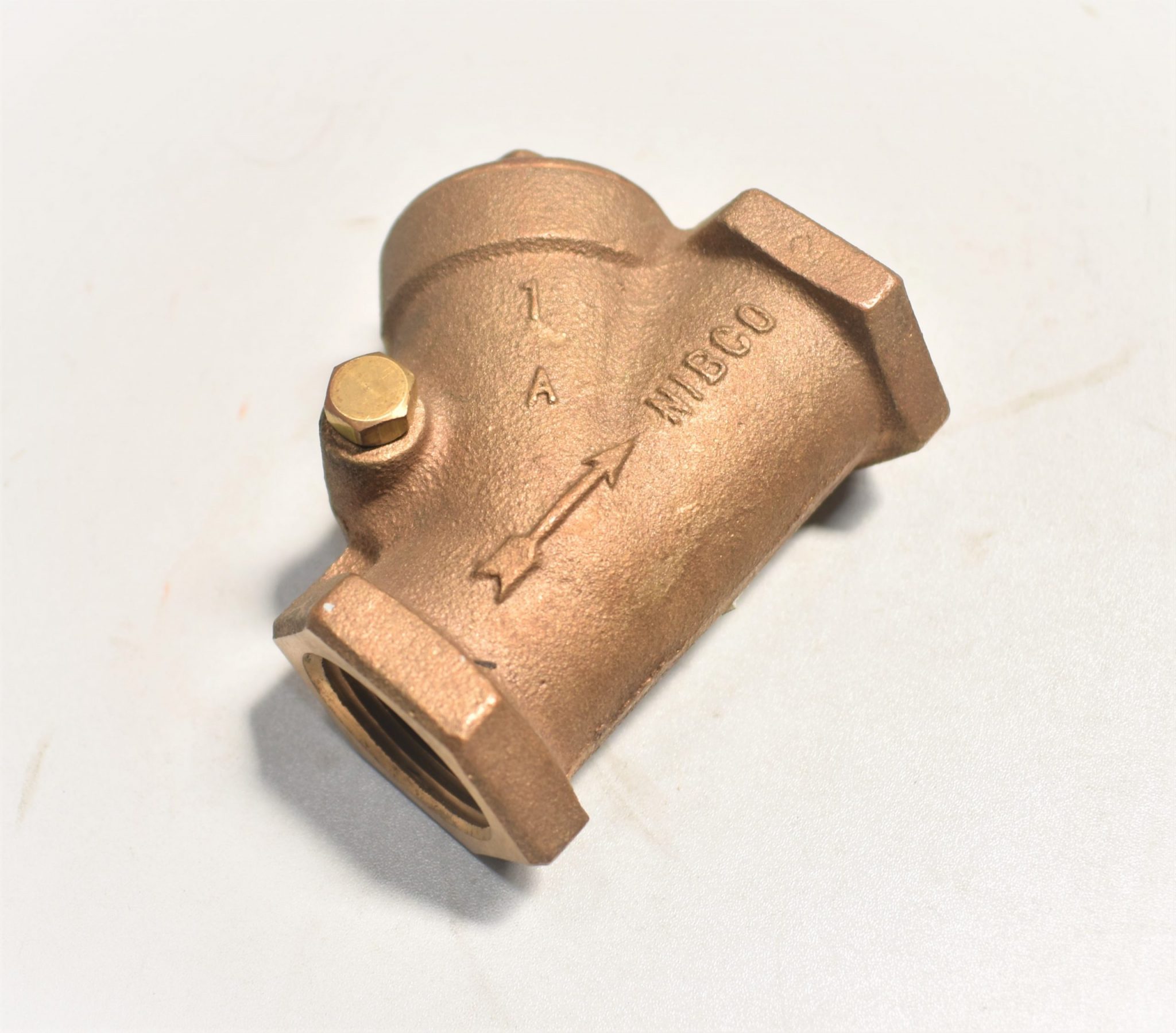 Valve, Check NPT Threaded, Bronze, Horizontal Swing - IRP Fire & Safety ...