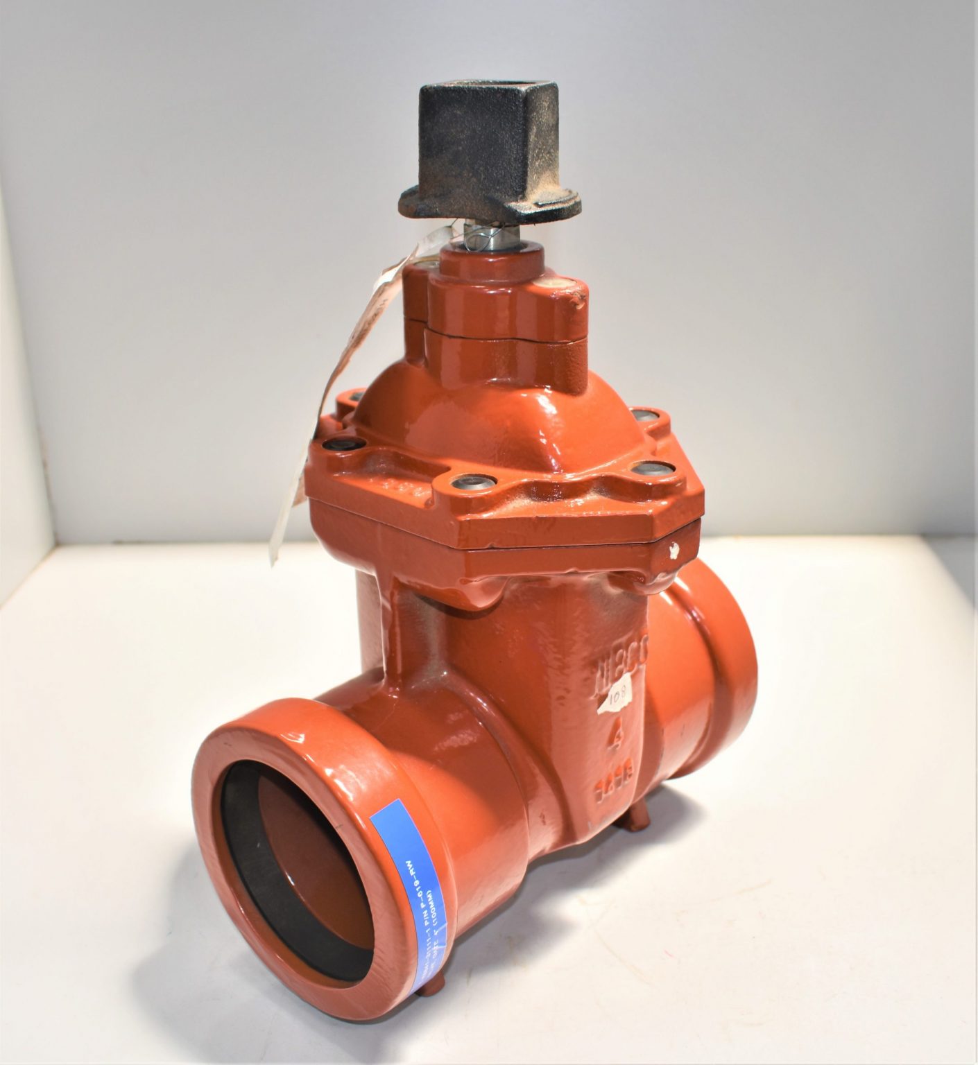 Valve, Gate 4" (100mm) Flange, IPS Push-On Resilient Wedge, 250 PSI WP ...