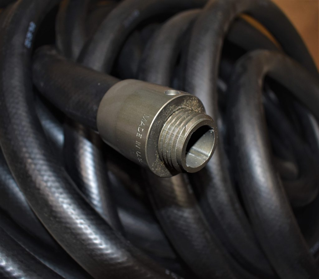 Hose, Fire 1" x 100ft, Black Booster - IRP Fire & Safety Ltd.