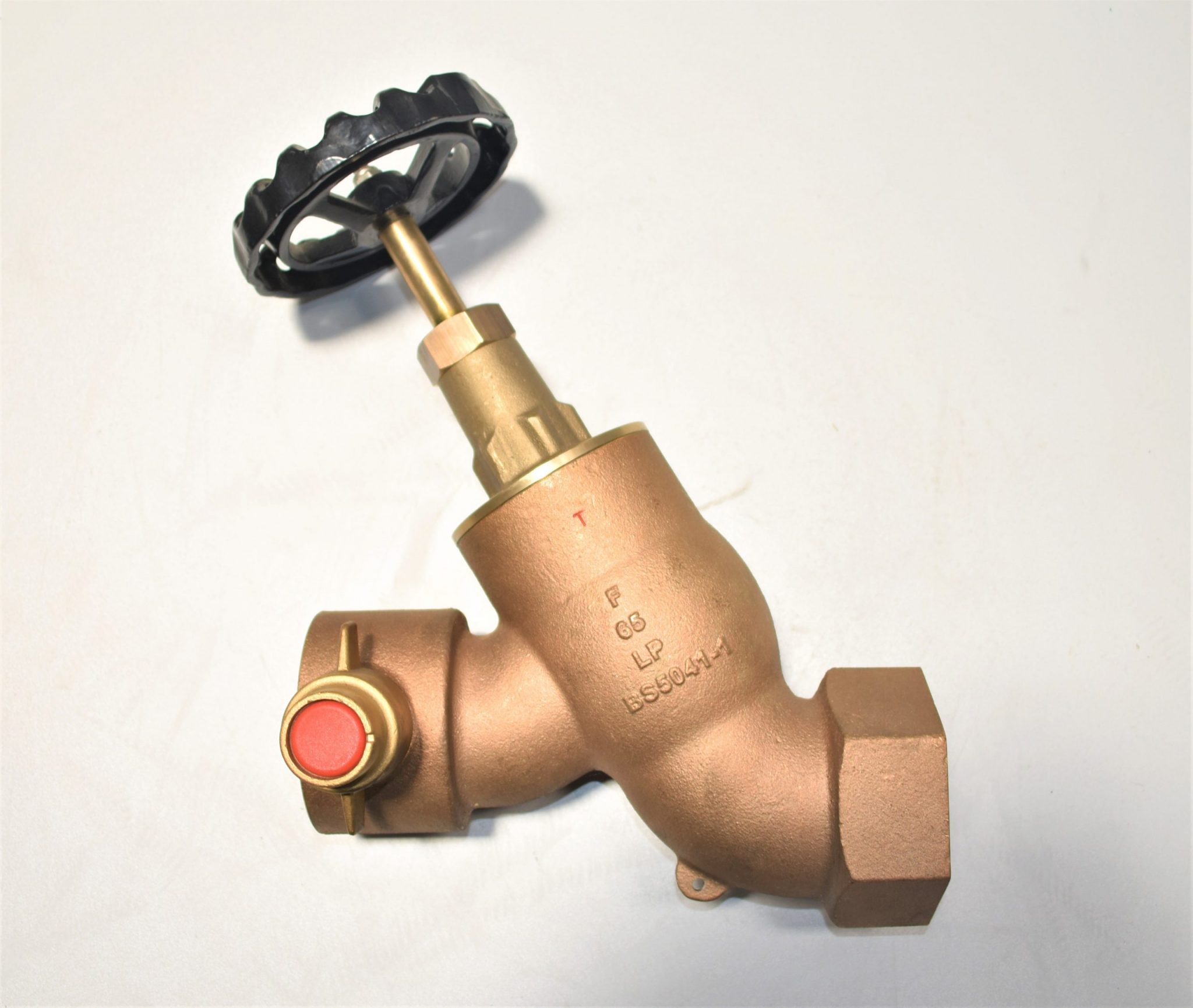 Valve, Globe 2.5" (KIT), Gun Metal FNPT/FBI, Hydrant Horizontal Pattern ...