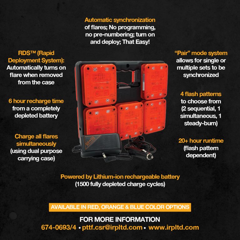 We're proud to introduce the Pi-Lit Smart Sequential Road Flares. - IRP ...
